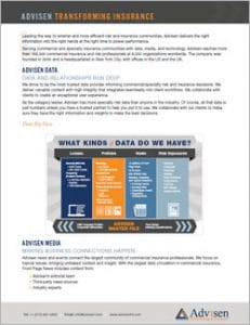 About Advisen - Advisen Ltd.