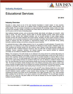 Educational Services – Industry Insight Report | Advisen Ltd.